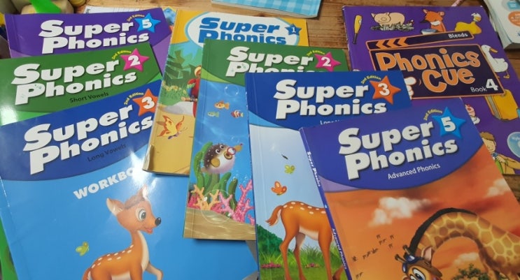 Super phonics 5(슈퍼파닉스5) - advanced phonics /파닉스큐4 비교 / 엄마표 파닉스(슈퍼파닉스1~5 ...