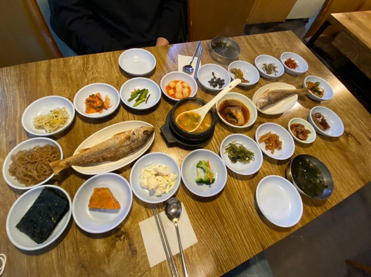 덕수궁 시청역 근처 가성비 맛집 처가집 굴비 정식 Feat 19가지 반찬 정식 네이버 블로그