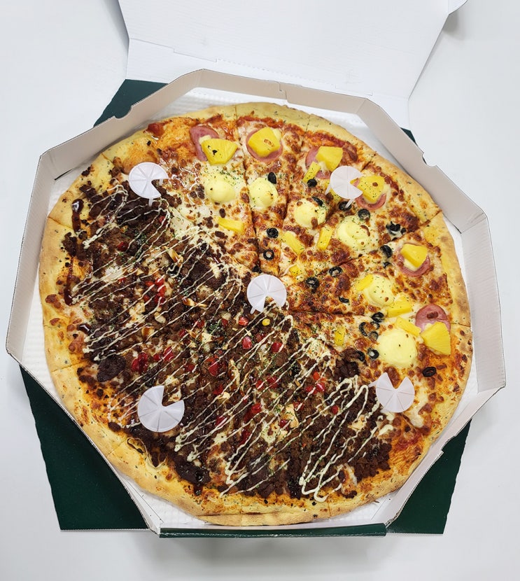 피굽남피자 빅사이즈피자 피자추천 피자배달맛집 불고기피자 하와이안피자 네이버 블로그