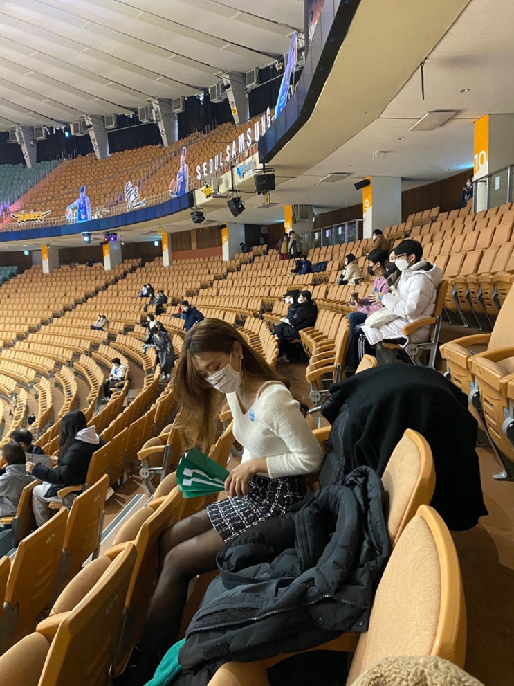 잠실실내체육관 농구 직관 Db삼성 2층 시야 및 어웨이팀 좌석 추천 네이버 블로그