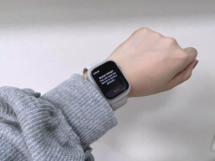 Apple Watch애플워치7 언박싱 41mm 초기 설정하기 네이버 블로그