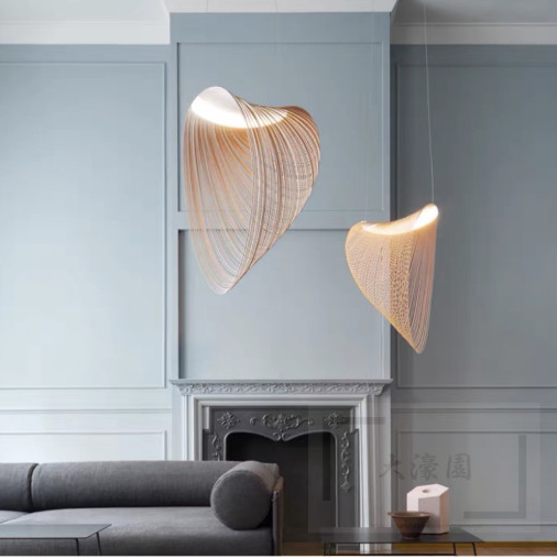 [대호원] 해외 수입 우드 천장 조명 등 이탈리아 Luceplan lllan 스타일 레스토랑 카페 천장등 샹들리에 : 네이버 블로그