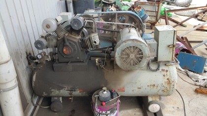 논산콤프레샤 / 코핸즈사의 산업용15마력(KC-904N) 에어콤프레샤 압축기 교체 작업 : 네이버 블로그