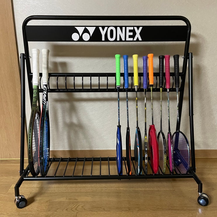 요넥스 AC311EX 배드민턴, 테니스 라켓 거치대 리뷰 : 네이버 블로그