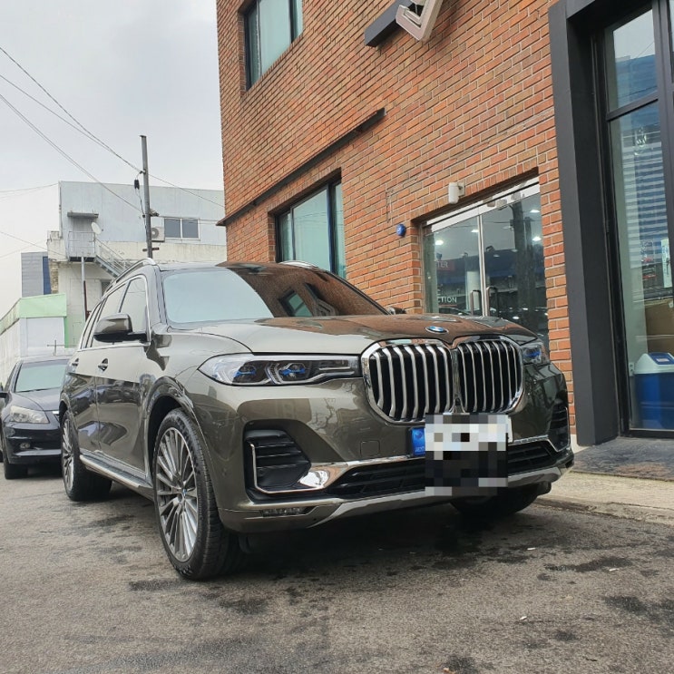 BMW 신형 X7 M2C200A PLUS(리어모니터연동)+다이아몬드SS (PPF)보호 세라믹패키지 : 네이버 블로그