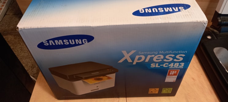 광주광역시 프린터 설치 - [삼성] SL-C483 컬러 레이저 복합기 : 네이버 블로그
