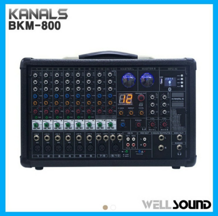 KANALS BKM-800 파워드믹서 앰프 10채널 800W 블루투스 카날스 BKM800 이펙터 EQ 녹음 합주실 TA4 : 네이버 블로그