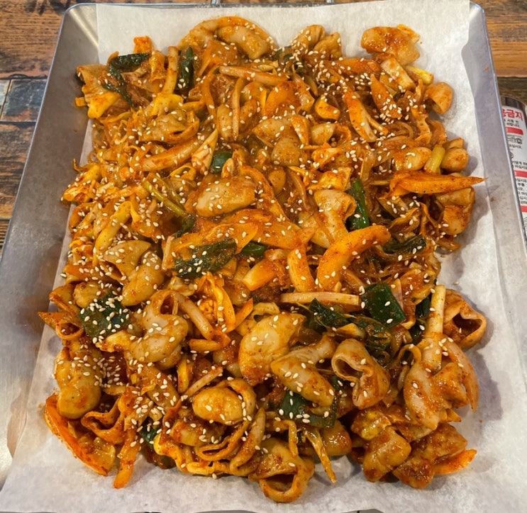 목포 맛집 어린 시절 만나던 옛날 스타일의 야채 돼지 곱창을 만날 수 있는 곳 하당 맛집 목포 왕곱창 네이버 블로그