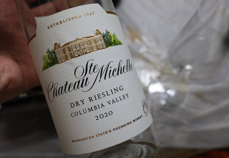 샤토 생 미셸, 드라이 리슬링 2020 (Chateau Ste. Michelle, Dry Riesling 2020) : 네이버 블로그