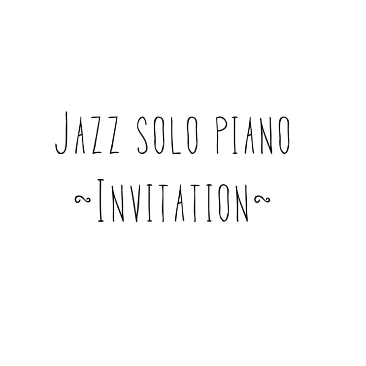 Invitation/Jazz Solo Piano/download for free transcription/ arr./무료악보 ...