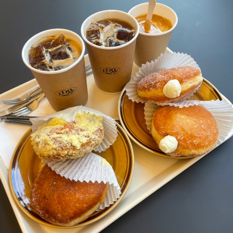 상무지구 DOFFEE : 다양한 종류의 도넛이 있는 카페 도피 : 네이버 블로그