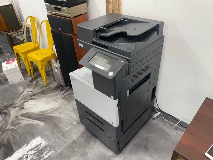 고덕 복합기 임대 / 신도리코 D320 설치후기 : 네이버 블로그