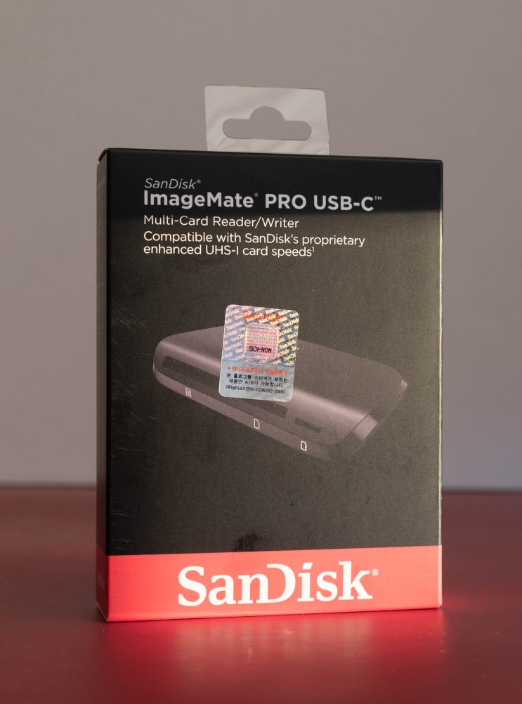 SD카드 리더기 추천 SanDisk ImageMate PRO USB-C : 네이버 블로그