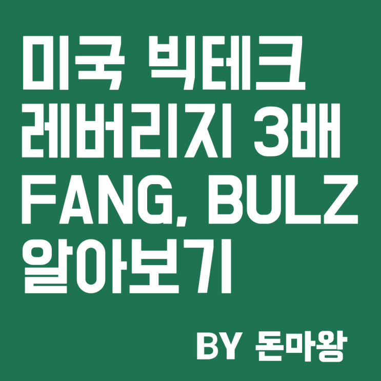 미국 빅테크 3배 레버리지 BULZ, FNGU 비교분석(Feat. ETF와 ETN차이) : 네이버 블로그
