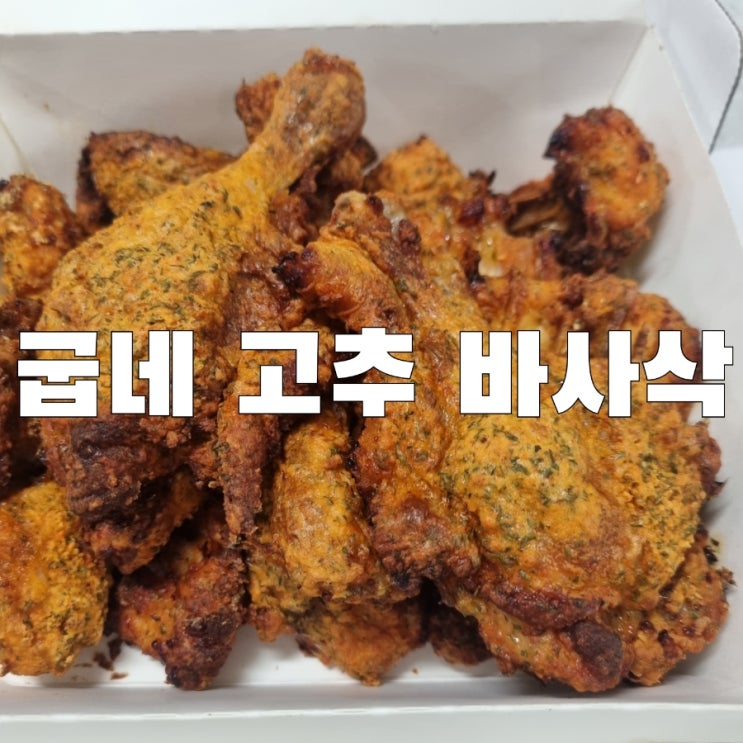 굽네치킨 메뉴 추천 고추 바사삭 목감점 내돈내산 포장 후기 네이버 블로그