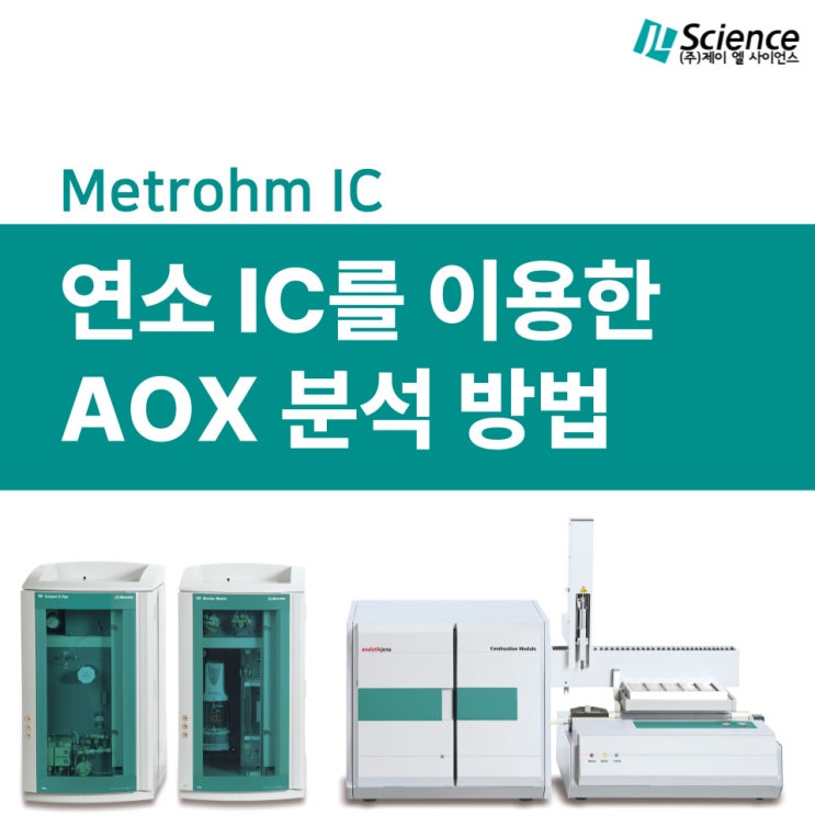[환경] Metrohm Combustion IC를 이용한 AOX 분석_(주)제이엘사이언스 : 네이버 블로그