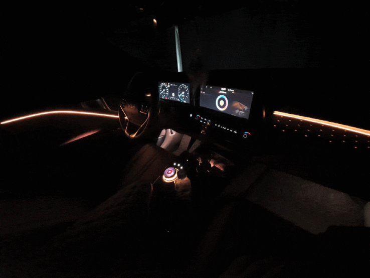 K8 GL3 매립 엠비언트 라이트 에 다이얼기어 LED 까지 해보자! 광주 DMX 아크릴 무드등 : 네이버 블로그