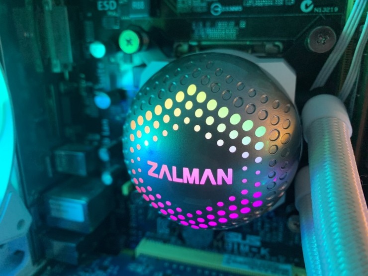 수랭 CPU쿨러추천! 동급최강성능 잘만 Alpha24 후기! : 네이버 블로그
