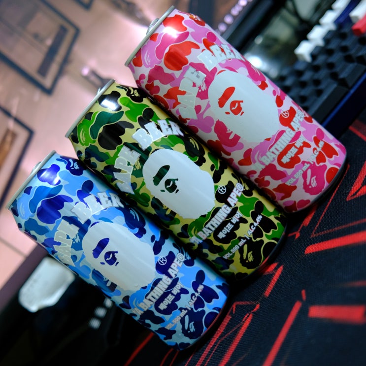 베이프 맥주(BAPE BEER) 3종 리뷰 : 네이버 블로그