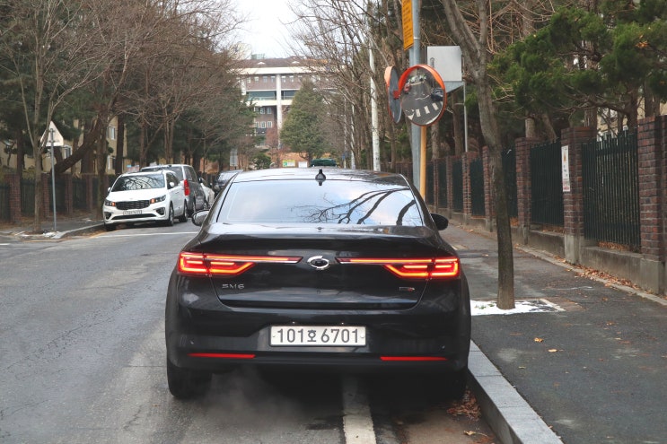 르노삼성 SM6 TCe260 출근길 도심 연비 실험기 : 네이버 블로그