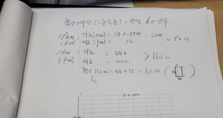 바닥 매트용 기초 철근 물량 산출 및 견적사례 네이버 블로그