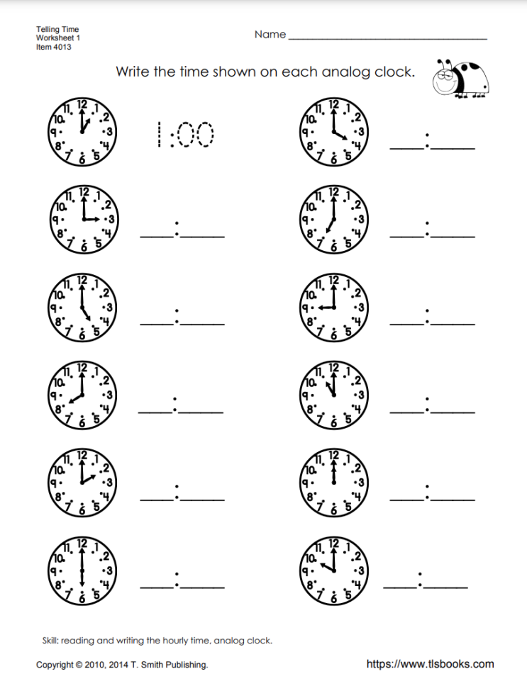 [엄마표수학] Telling Time_ 시계를 보고 시간 읽기_ 시계보는 연습 시간 말하는 연습 : 네이버 블로그
