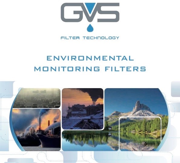 [GVS]-대기환경 모니터링 필터 / 공기 중의 미립자와 화학물질 포집을 위한 필터 / Environmental ...