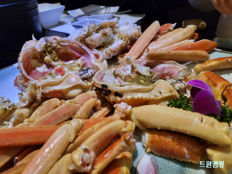 인천 송도 대게 맛집 크래버대게나라 가족과 프라이빗한 식사 맛도 좋고 분위기도 좋고 완벽한 저녁 네이버 블로그
