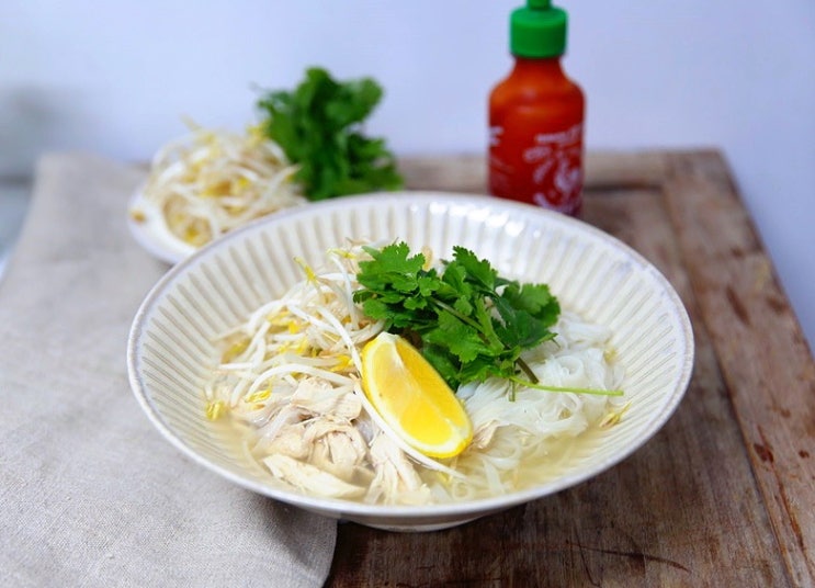 닭가슴살로 육수 낸 닭고기쌀국수 만들기 닭가슴살요리 : 네이버 블로그