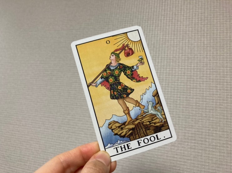 타로카드 0번 바보 The FOOL 해석정리 : 네이버 블로그