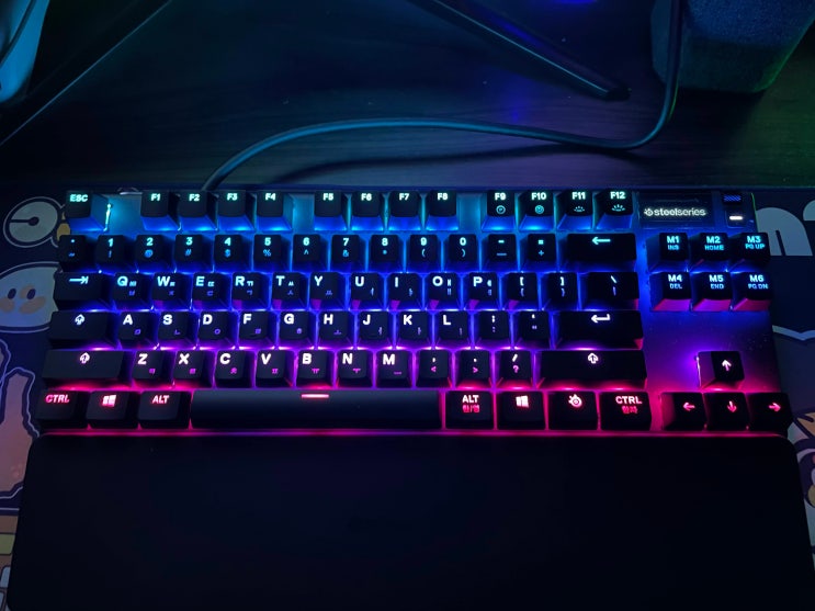 [스틸시리즈 게이밍 키보드] Apex 7 tkl 리뷰 : 네이버 블로그