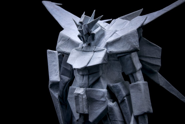 에일 스트라이크 건담 종이접기 ( Aile Strike Gundam Origami) : 네이버 블로그