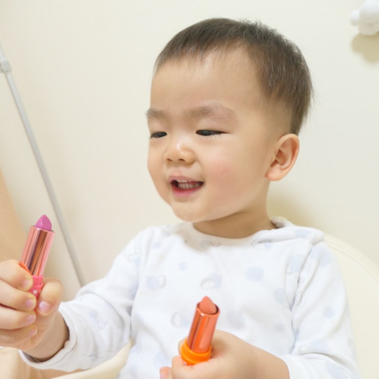 어린이립스틱 천연색소로 만든 함소아키즈립밤 안전해요 네이버 블로그
