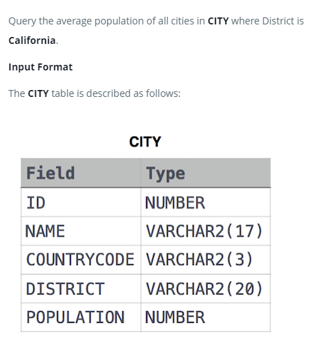 SQL 문제 31 - Revising Aggregations - Averages(HackerRank) : 네이버 블로그