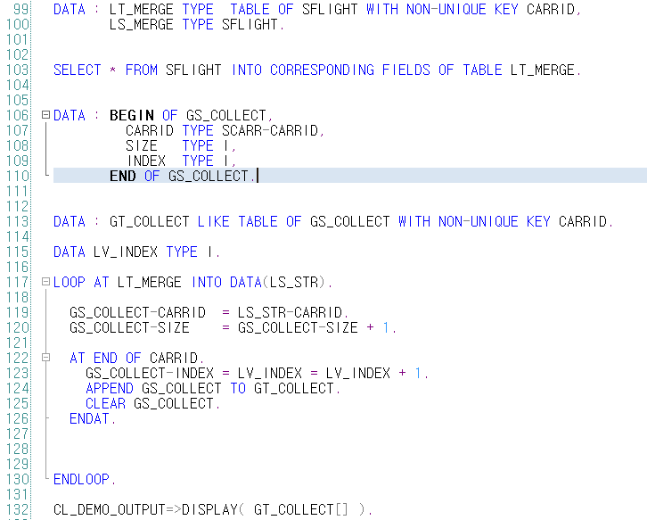 [SAP ABAP] Internal Tables, Grouping with LOOP Using Column Values ...