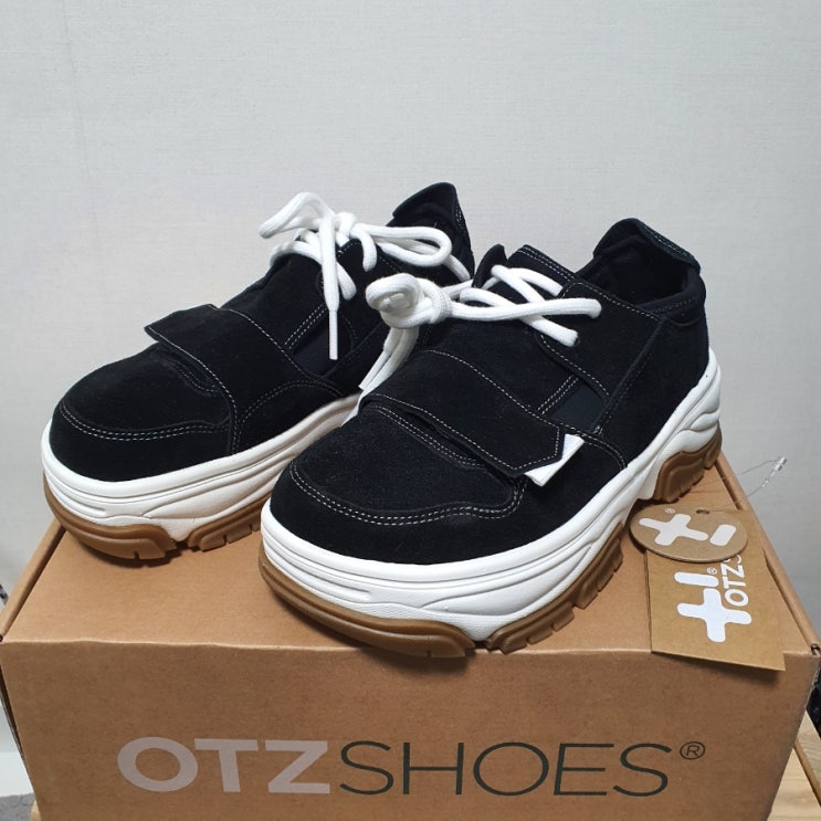 드디어 구매했다 오찌슈즈 하이 블랙_화이트 믹스 리뷰 OTZ SHOES 3300 : 네이버 블로그