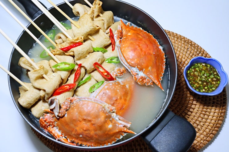 꼬치어묵탕 냉동꽃게로 어남선생 류수영 꽃게 어묵탕 소스 레시피까지 : 네이버 블로그