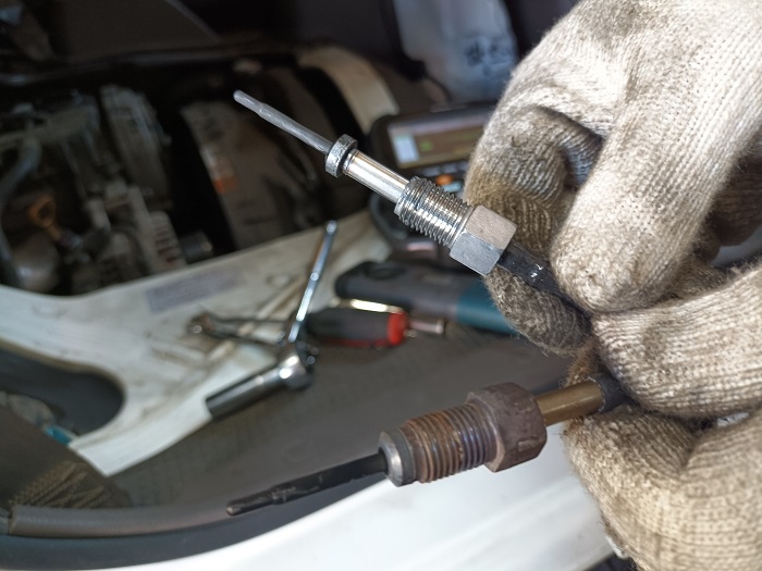 포터2 계기판 엔진체크등 점등 VGT 배기 온도센서 교환 P0546 : 네이버 블로그