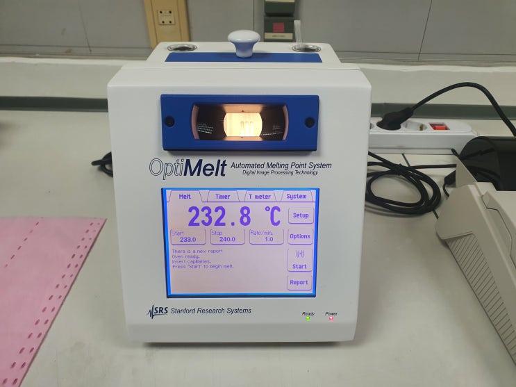 융점 측정기 MPA100 멜팅포인트 Melting Point Standford Researc 더랩컴퍼니 : 네이버 블로그