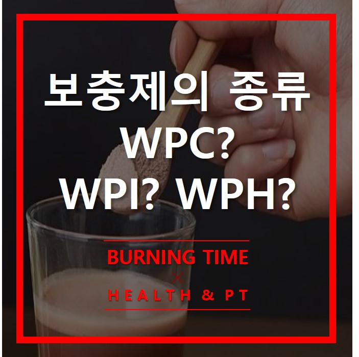 단백질 보충제 종류 WPC,WPI,WPH : 네이버 블로그