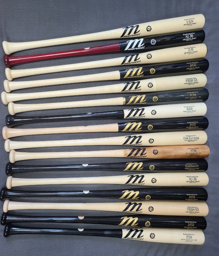 스프링캠프를 진행하고 있는 프로야구 KBO리그 선수들에게 마루치 나무배트 전달완료! KBO , KBSA 공식 마루치배트 공인업체 (주)스포츠파트너 marucci 플레이어 ...