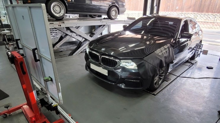 BMW 운전자 지원 시스템의 지원이 제한됨 (bmw g30 530i) ADAS 켈리브레이션 : 네이버 블로그
