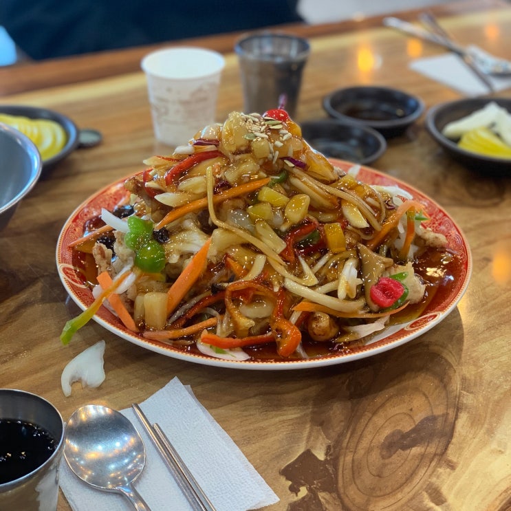 양도 푸짐하고 맛있는 소문난 맛집 사천 부자손짜장 : 네이버 블로그