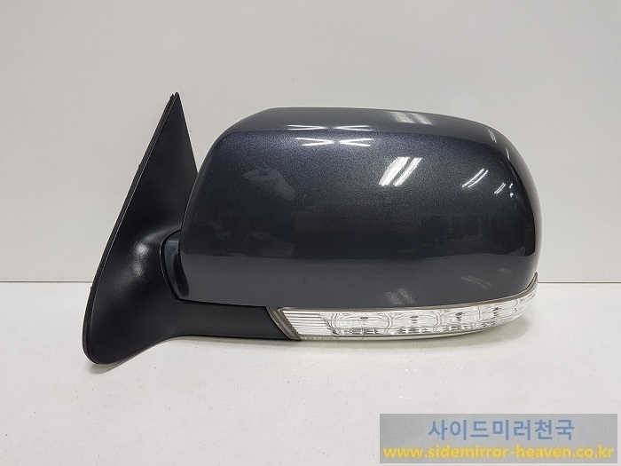베라크루즈 15핀 Ims Led 사이드미러 백미러 스톤그레이색 S6g 스톤그레이 운전석 하단 퍼들램프 타잎 입니다