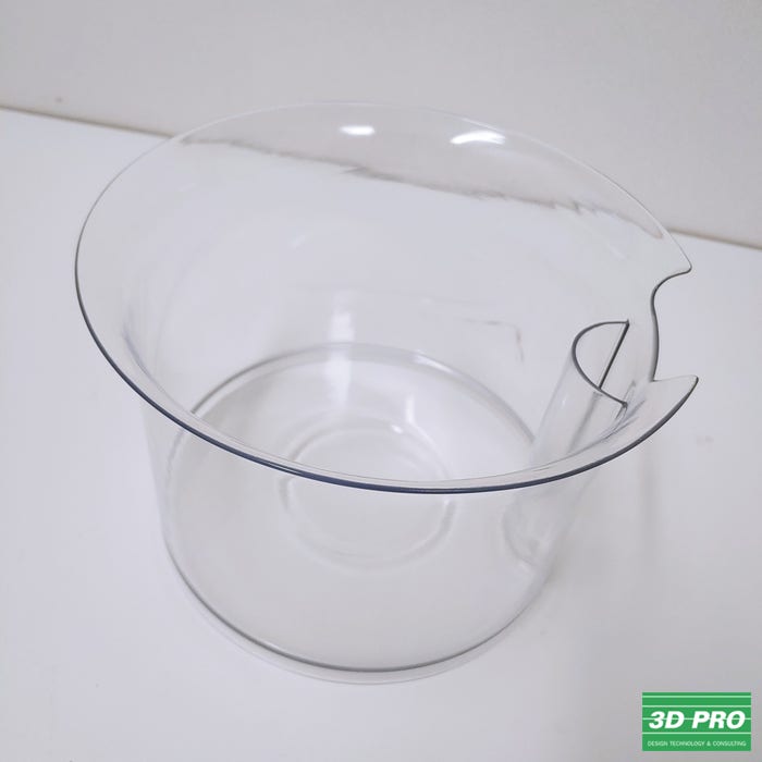 3d 프린팅으로 대형 투명 컵 모형 제작시제품대학생 졸업작품3d프린터 출력물 Sla방식abs Like 레진투명 쓰리디