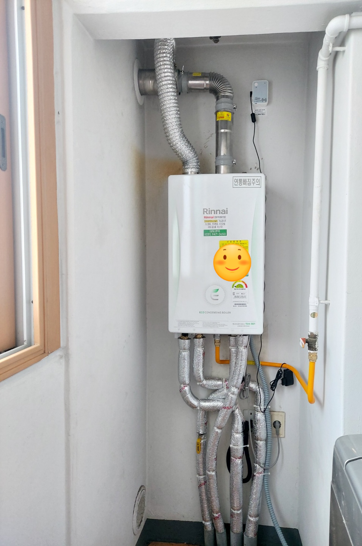 린나이 가스보일러 파주 목동동 해솔마을2단지 월드메르디앙 RC600-22KF 설치 : 네이버 블로그