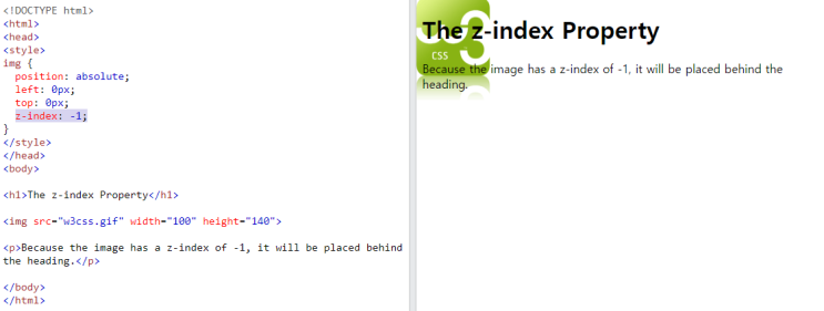 웹디자인 CSS의 배치 속성 (position, float, display, z-index) : 네이버 블로그