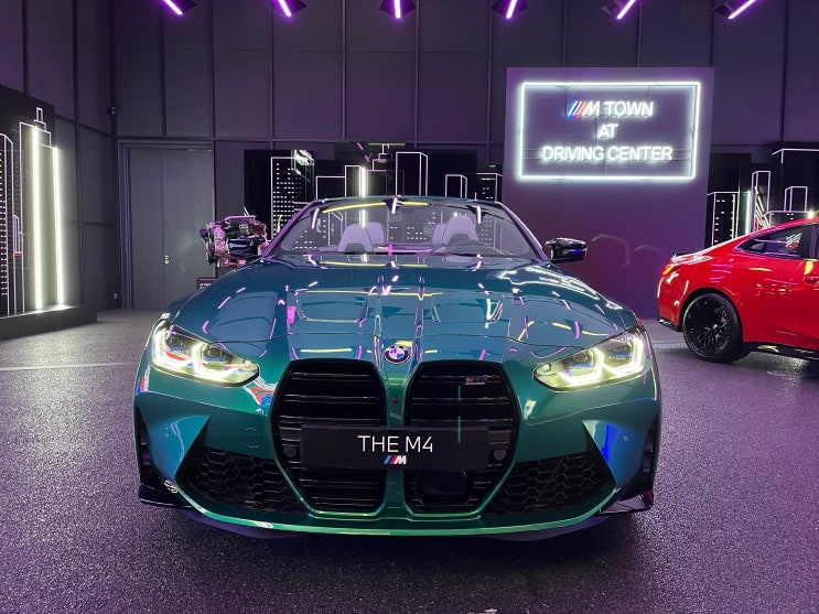 2022 M4 COMPETITION M xDrive 컨버터블 Convertible 아일 오브 맨 그린(C4G) 색상 리뷰ㅣ김민구 ...