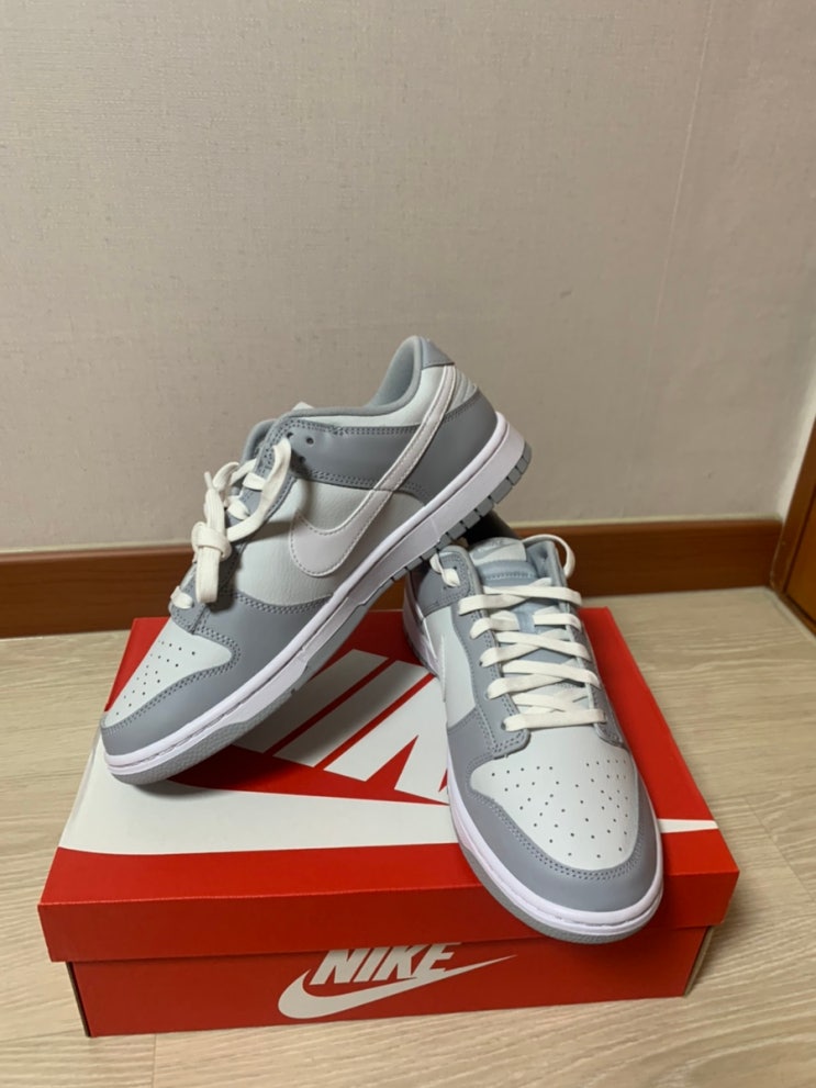 [나이키드로우/풋락커드로우] 나이키 덩크 로우 레트로 울프 그레이 DJ6188-001/내돈내산 : 네이버 블로그