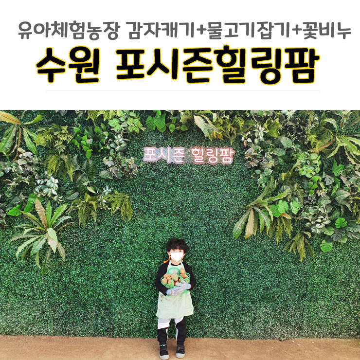 수원 포시즌힐링팜 유아체험농장에서 다양한 체험을해요feat슈돌 건나블리체험 네이버 블로그
